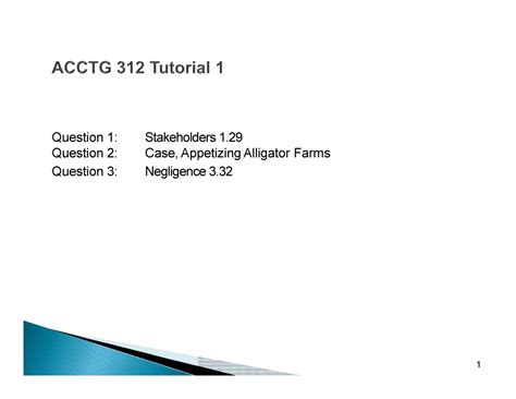 Acctg 312 Tutorial 1 Question Slides Warning Tt Undefined