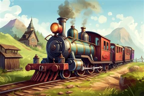 Zug Karikatur Bilder Kostenloser Download Auf Freepik