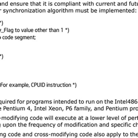 Modified Cross Modifying Code Procedure Download Scientific Diagram