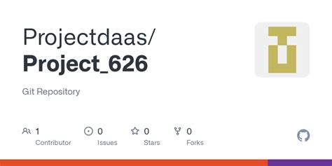 Github Projectdaas Project 626 Git Repository