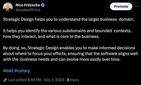 Ddd Strategicdesign Strategy Business Domain Rico Fritzsche