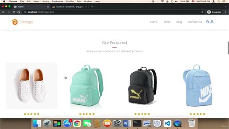 Creating E Commerce Website With Php And Mysql Part 3 Youtube
