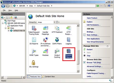 Cách Bảo Mật Iis Trong Windows Server 2012