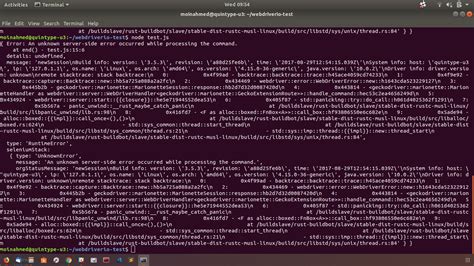 Linux Not Able To Launch Webdriverio In Ubuntu Command Line Stack