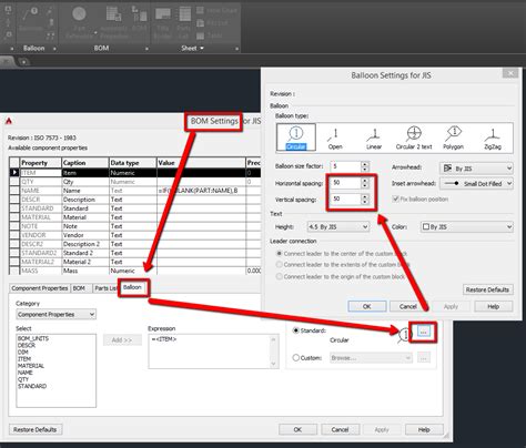 how to set distance of balloons automatically autodesk community
