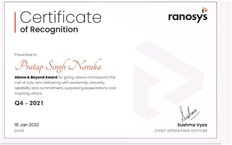 Pratap Singh Naruka On Linkedin Ranosys