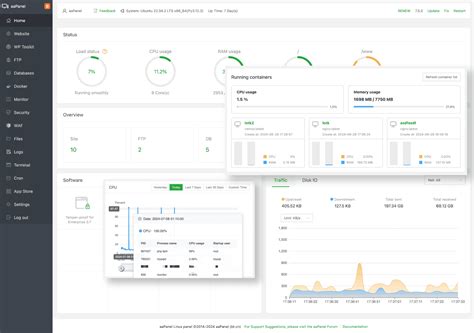 Top List Of Free Web Control Panels And Their Key Features
