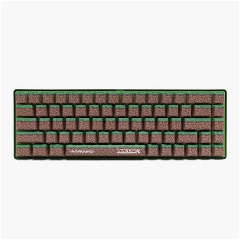Hg X Minecraft Basecamp 65 Keyboard Grass Block Higround