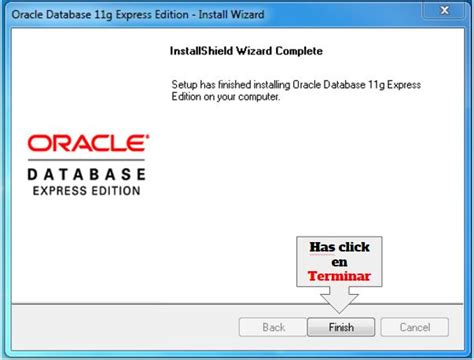 instalación oracle xe en windows oracle xe 11g