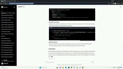 lost connection to mysql server during query python and mysql youtube