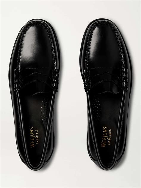 Gh Bass And Co Weejuns Heritage Larson Leather Penny Loafers For Men Mr Porter