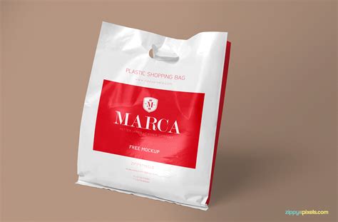 Free Plastic Bag Mockup Zippypixels