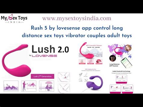 Sex Toys In India Rush By Lovesense Long Distance Mobile App Control Vibrator Wireless Sex