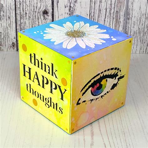 Visible Image 10cm Decorative Cube Visibleimage