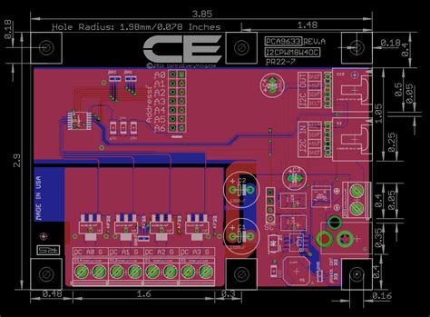 PCA9633 4 Channel 8W Open Collector 8 Bit PWM FET Driver With I2C Interface NCD Store