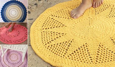Crochet Mandala Rugs Free Patterns Your Crochet