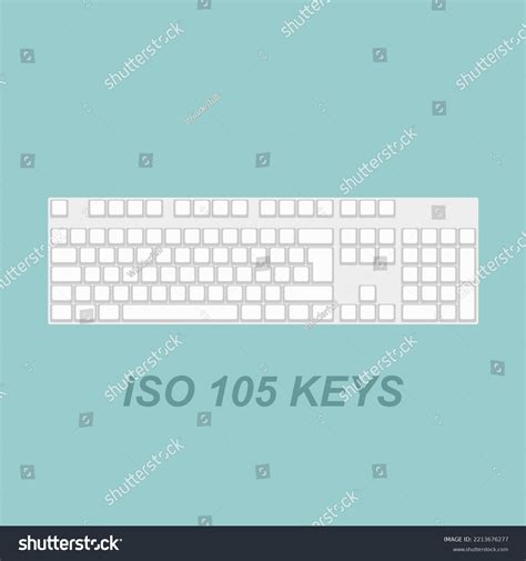 Assorted Mechanical Keyboard Layout Vectors Computer Stock Vector Royalty Free