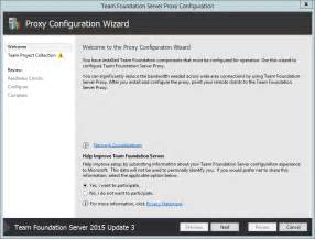 How To Configure A Tfs Proxy To Work With Team Services Buck Hodges