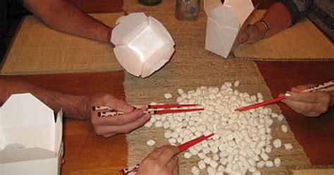 Minute To Win It How Many Marshmallows Can You Pick Up With Chopsticks