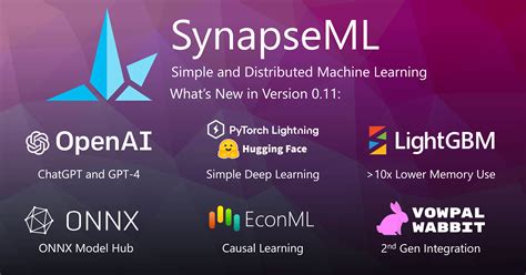 Microsoft Release Synapseml V011 With Dotnet Support For Openai Causal Learning And More R