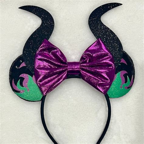 Maleficent Ears Etsy