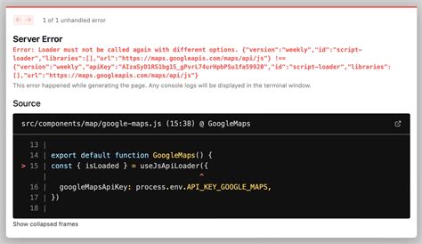 Error Loader Must Not Be Called Again With Different Options · Issue