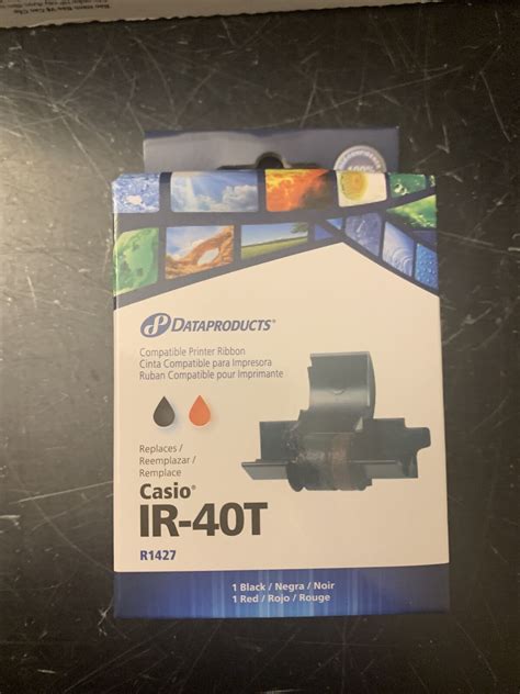 Ir 40t For Calculator Ink Roller Blk Red Cp13 Ir40t Nr42 Sharp Casio