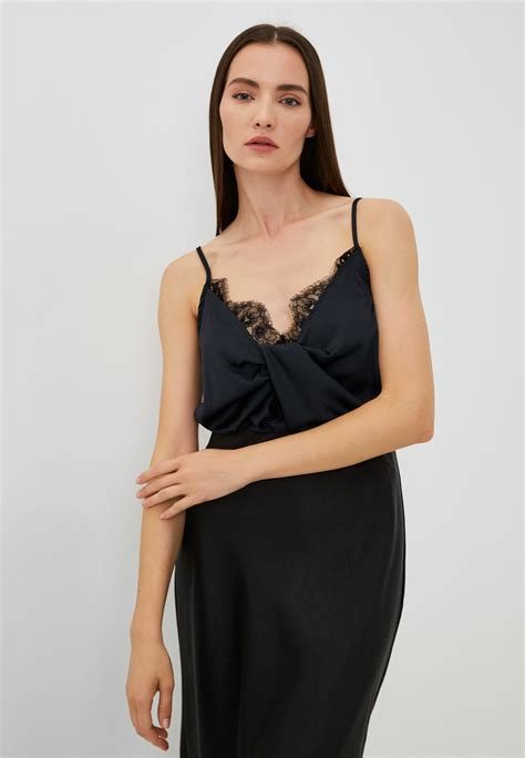 Топ J B4 цвет черный Rtlact312201 — купить в интернет магазине Lamoda