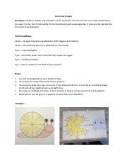 Create An Artistic Representation Of The Unit Circle Project Course Hero