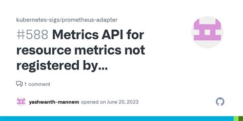 Metrics Api For Resource Metrics Not Registered By Prometheus Adapter
