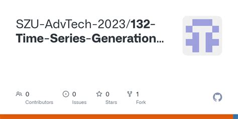 Github Szu Advtech 2023132 Time Series Generation With Masked