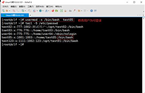 Linux基础命令usermod如何修改用户信息 六月ovo 博客园