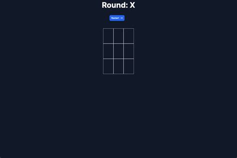 Nextjs Tic Tac Toe App