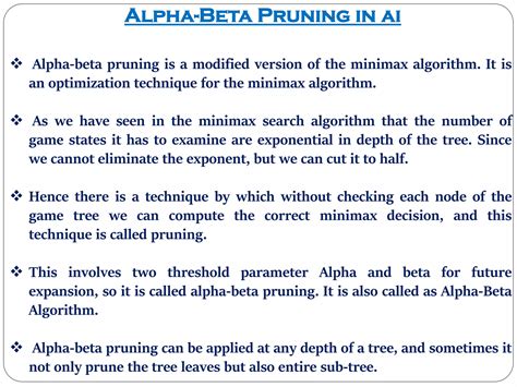 I Mini Max Algorithm In Ai Ppt