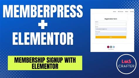 Jeff Kerby On Linkedin Memberpress User Registration Using Elementor Form