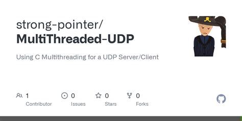 Github Strong Pointer Multithreaded Udp Using C Multithreading For A