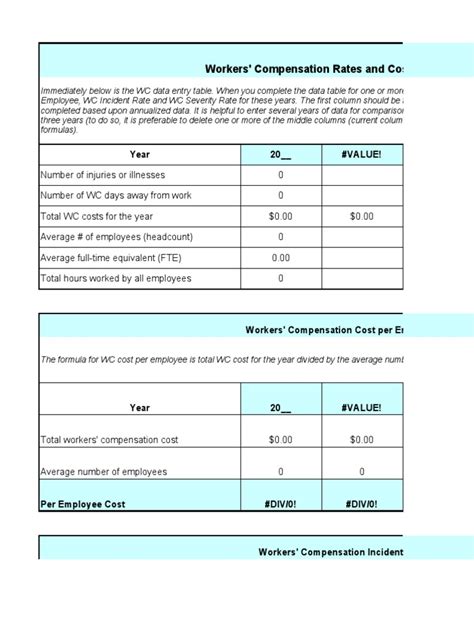 Spsht Wc Rates And Cost Calculations Pdf Full Time Equivalent