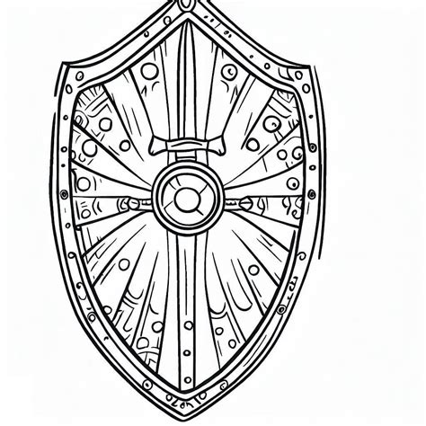 Desenhos De Escudo Incrível Para Colorir E Imprimir Coloririnfo