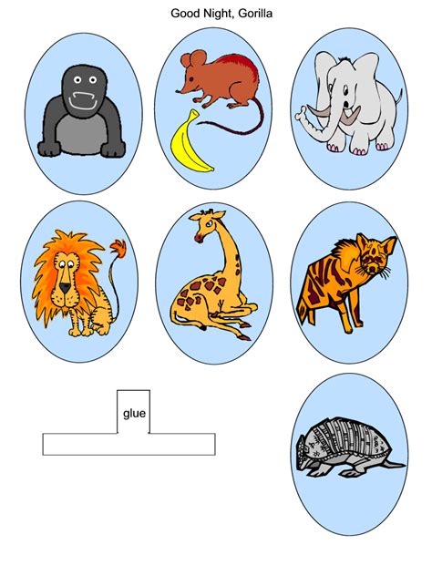 Coloring 21 Pages Good Night Gorilla Free Printables Cooper Coloring Pages