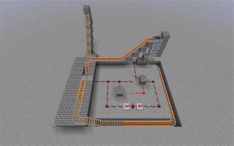 Single Destination Minecart Station Minecraft Project