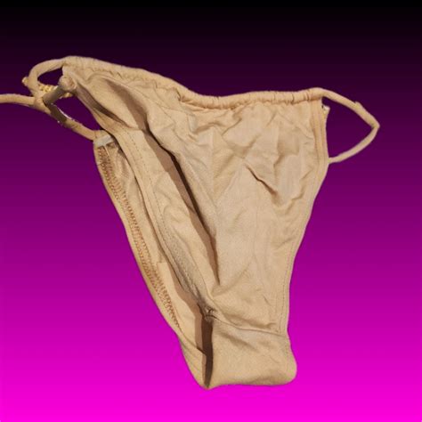 Fendi Nuetral String Bikini Bottom 40 Gem
