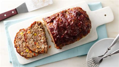 Loaded Vegetable Meatloaf Recipe