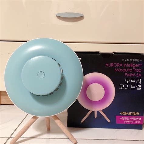 韓國ifif靜音強效滅蚊燈藍綠色 蝦皮購物