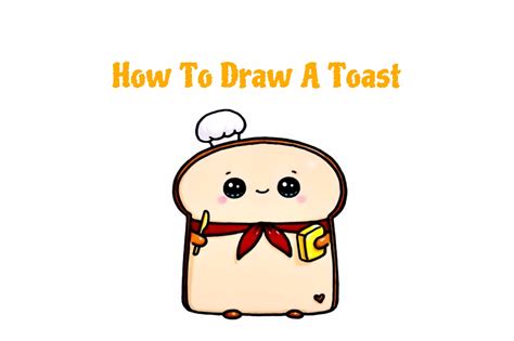 How To Draw A Toast Sliced Bread JORZ ART