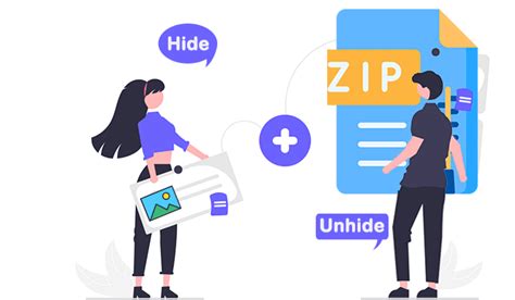 How To Hide Or Unhide ZIP File In Picture PNG JPEG GIF
