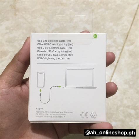 USB C To Lightning Cable 1 Meter Mobile Phones Gadgets Mobile Gadget Accessories Chargers