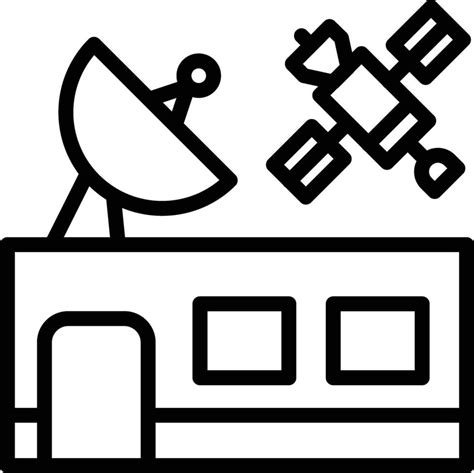 Space Station Vector Icon 36416192 Vector Art At Vecteezy