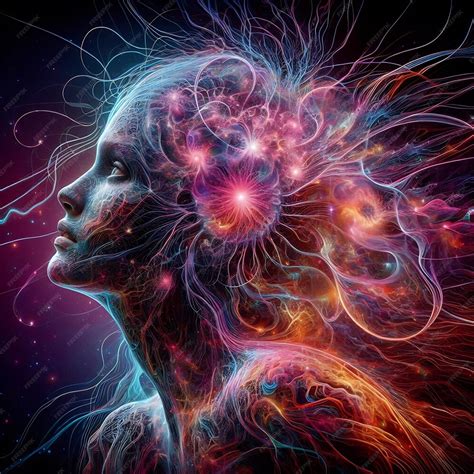 Premium Ai Image Neural Synapse Symphony A Psychedelic Journey