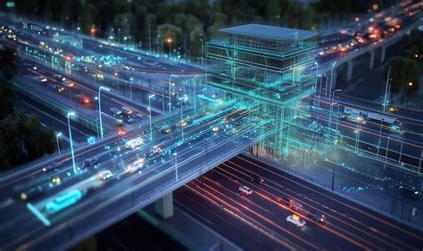 Smart Traffic Management System Using Realtime Data Premium Ai Generated Image