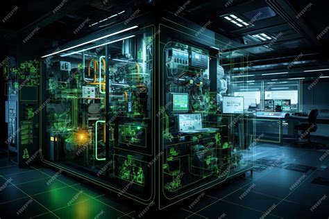 Premium Photo Ai Driven Energy Management System Operation Generative Ai